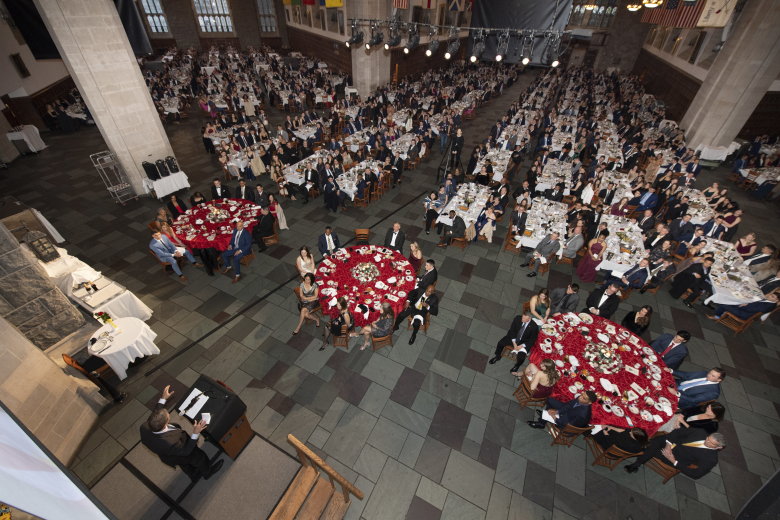 Class of 2023 gathers to celebrate 100 days until graduation during 100th Night Weekend | United ...